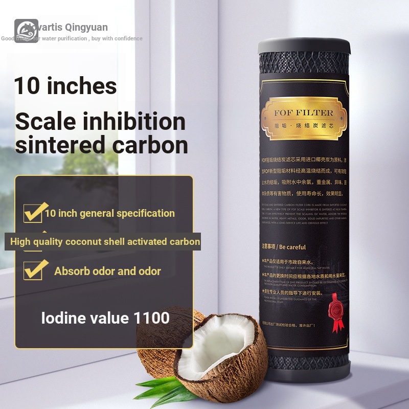 Household Water Purifier 33cm Universal Coconut Shell Activated Carbon ...