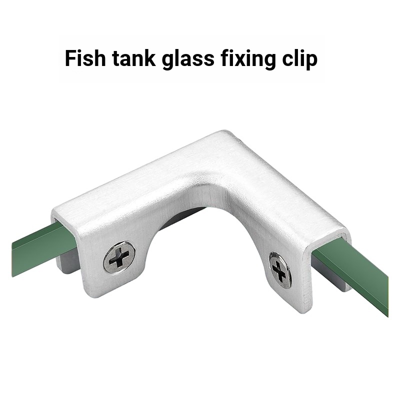 Thick Aluminum Alloy Right Angle L-Shaped Combination Clip Fish Tank ...