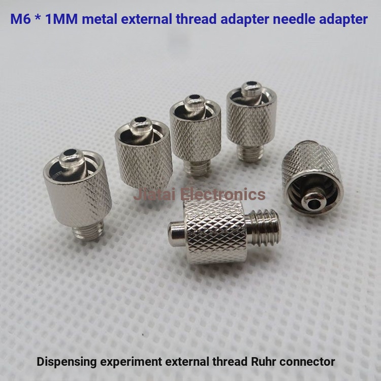 Metal Luer Joint Dispensing Valve M6 * 1MM Conjoined Type Luer Joint ...