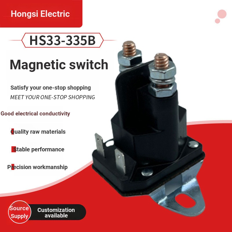 Magnetic Switch 33-335B Magnetic Switch Relay Starter Relay Lawn Mower ...
