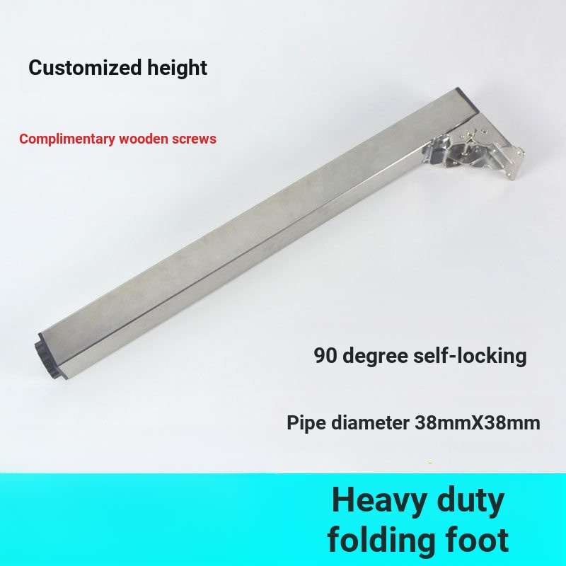 20-100CM Stainless Steel Foldable Retractable Feet Lifting Table Leg RV ...