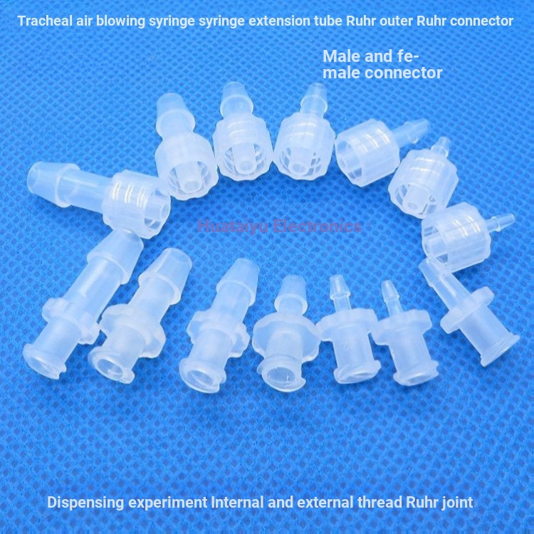 PP Plastic Dispensing Joint Dispensing Machine Extension Tube Adapter ...