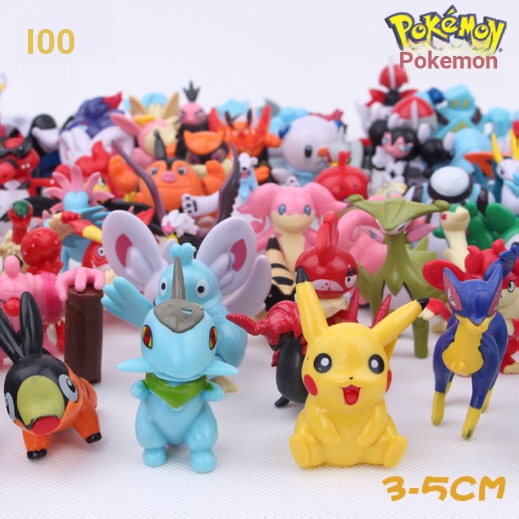 Pokémon 100 Pokemon Movie Bags Monster Pikachu Medium Capsule Toys ...