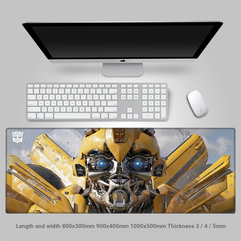 Transformers Mouse Pad Oversized Bumblebee Gaming Computer Desk Pad ...