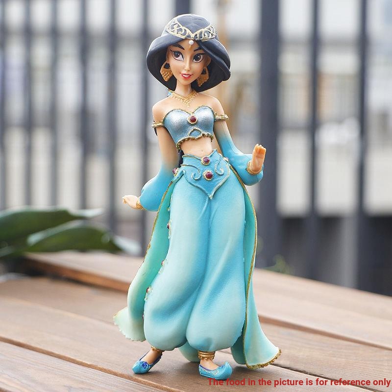 New Disney Rapunzel Le Pei Snow White Jasmine Figure Resin Ornaments Doll Gifts Room Decoration ...