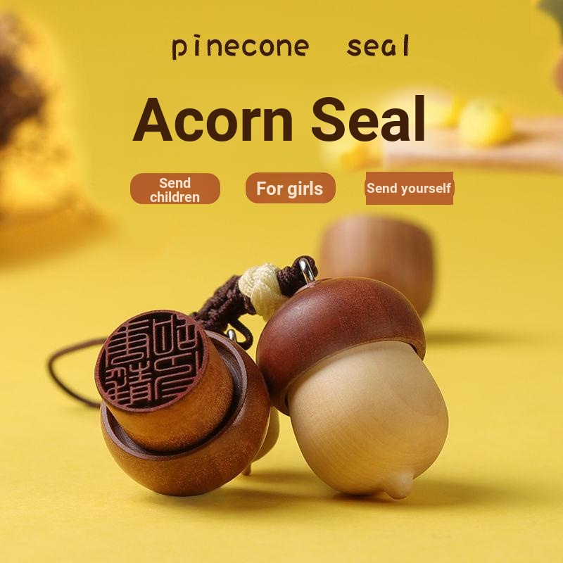 Antique Seal Name Seal Name Customized Cartoon Small Seal Acorn ...