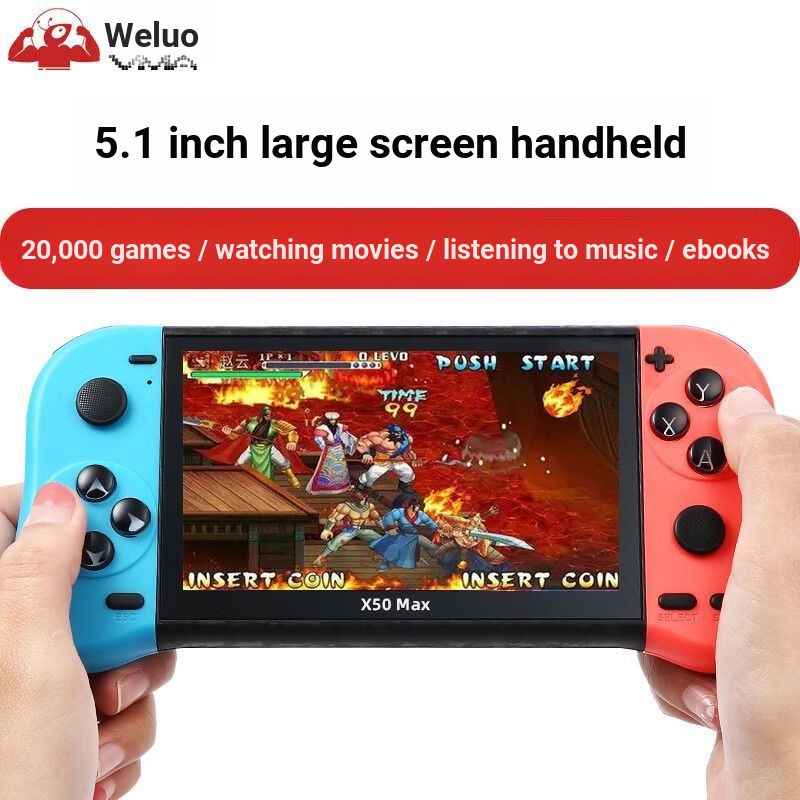 Wei Ant Handheld PSP Handheld FC Nostalgic Double Battle Color Joystick ...