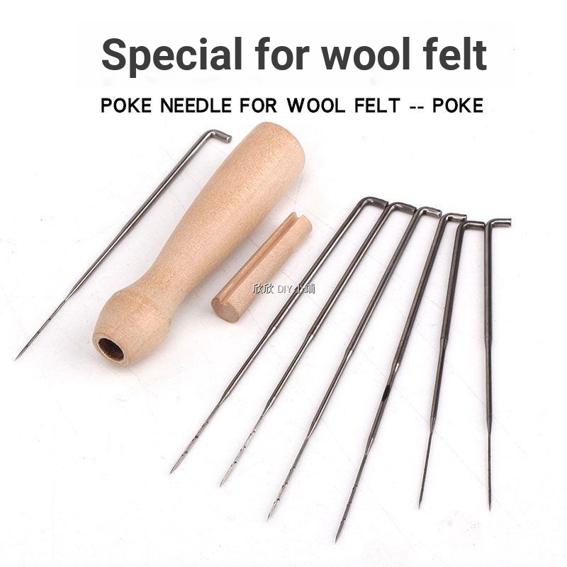 Poke Tool Poke Needle Needle Wool Poke Needle Wool Felt Tool Poke Poke ...