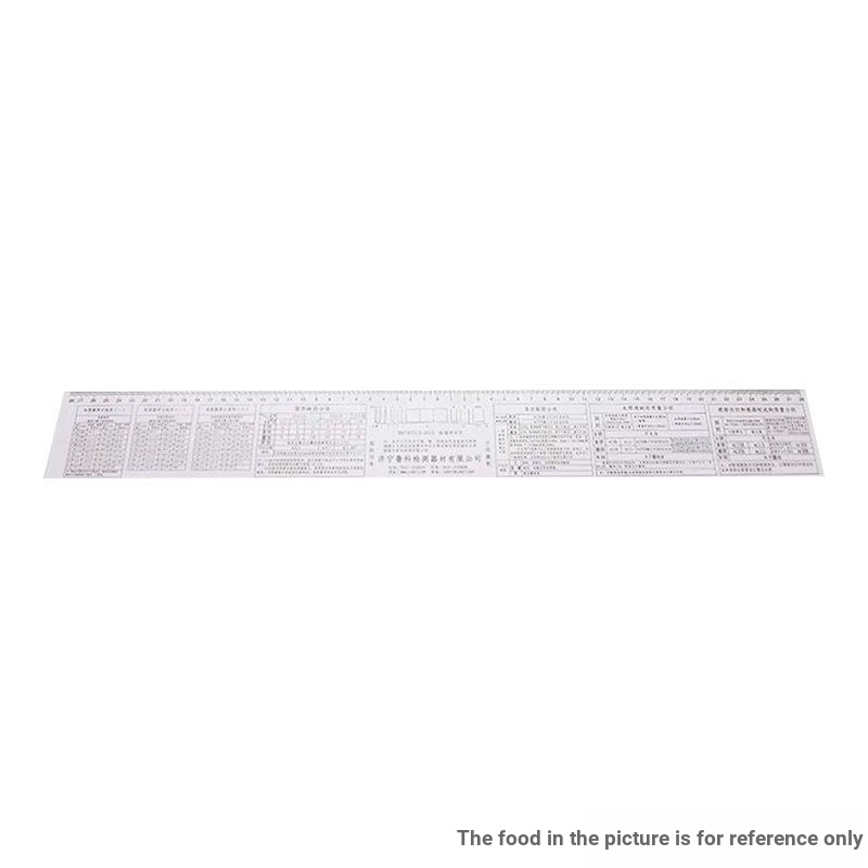 Ray Detection Review Ruler PVC Plexiglass Film Review Ruler Ultrasound ...