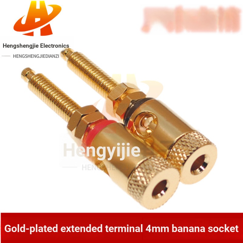 Pure Copper Gold-Plated High Current Extended Terminal Post Terminal ...