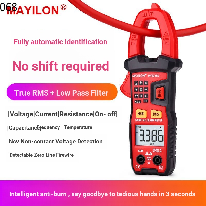 Smart Automatic Clamp Meter Multimeter Fool Type Multimeter High Precision Clamp Meter Repair ...