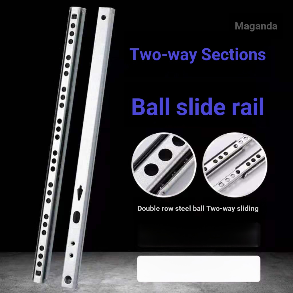 Thick Slide Rail Ultra-Narrow Slide Rail 17mm Two-Way Sliding Ultra ...