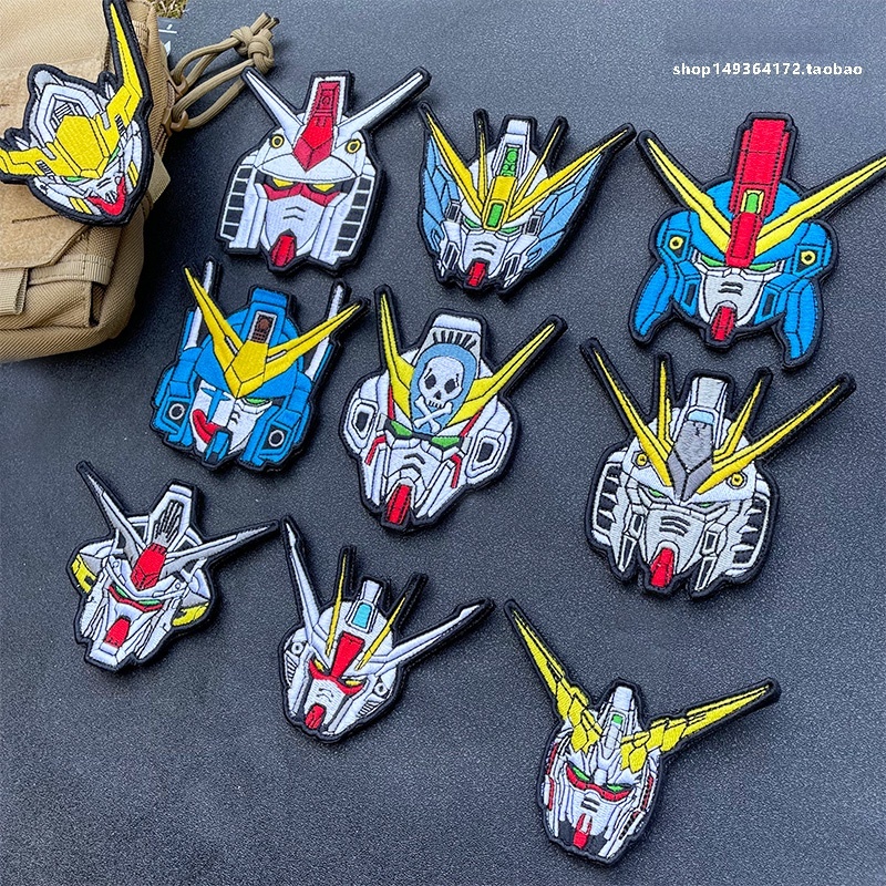 [Customized Armband Velcro] Mobile Suit Gundam Morale Badge Three ...