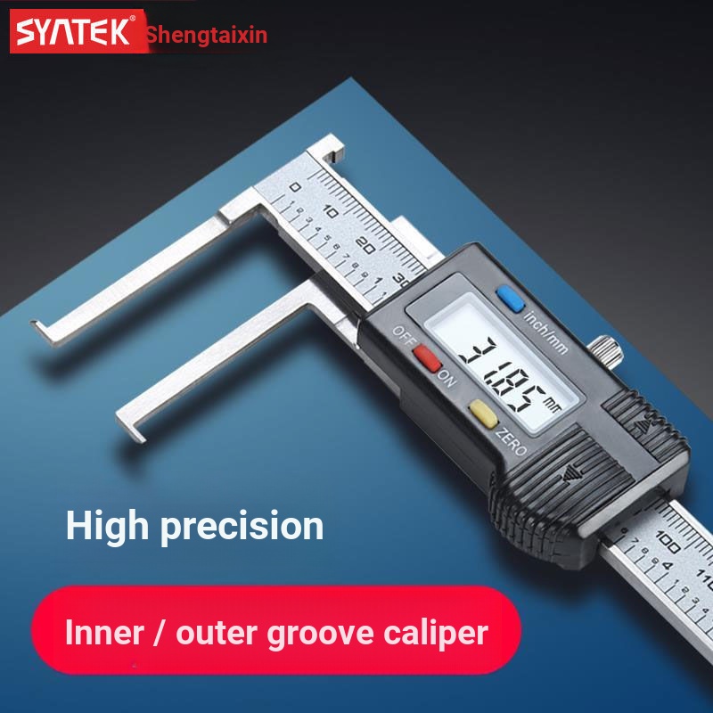 Digital Display Inner Groove Caliper 10-150mm High Precision Outer ...
