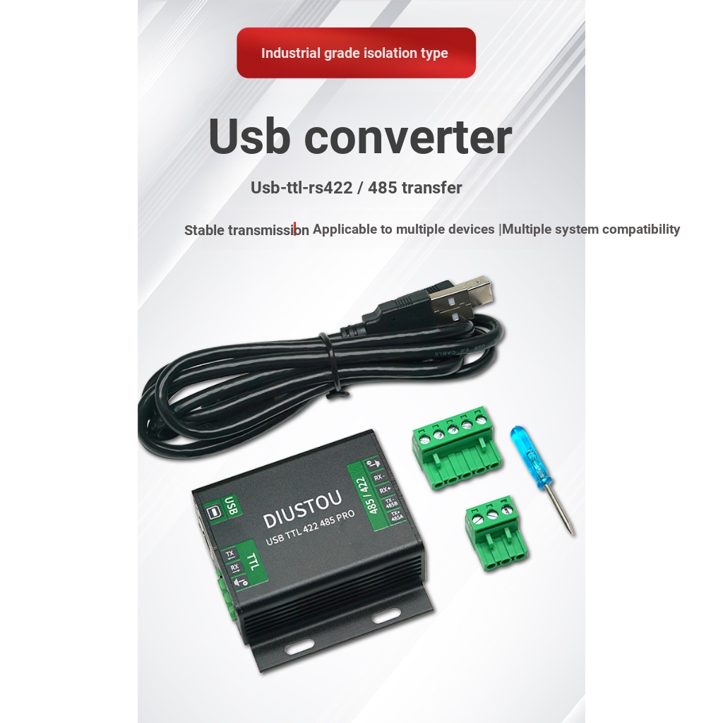 Lost Stone USB TTL 422 485 PRO Multi-Function USB-TTL-RS422/RS485 Interchangeable Communication ...