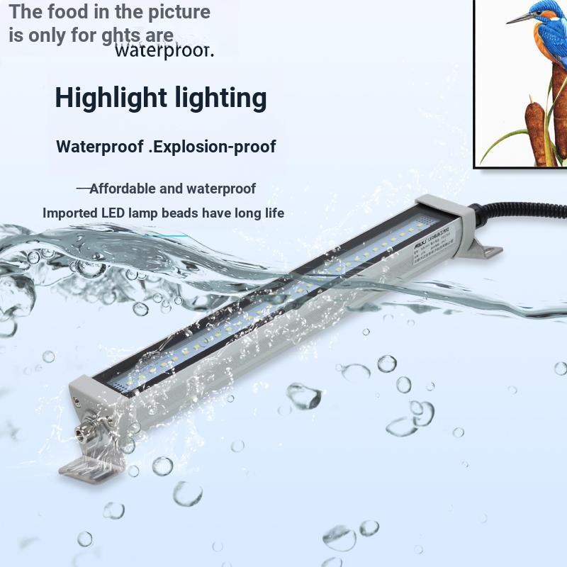 Metal CNC Machine Lathe Work Light 220V Waterproof Explosion-Proof LED ...
