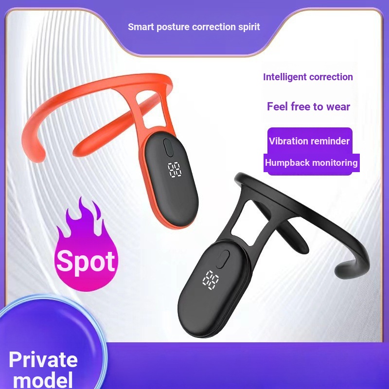 Lcd Hanging Neck Stretching Straight Open Shoulder Sitting Posture ...