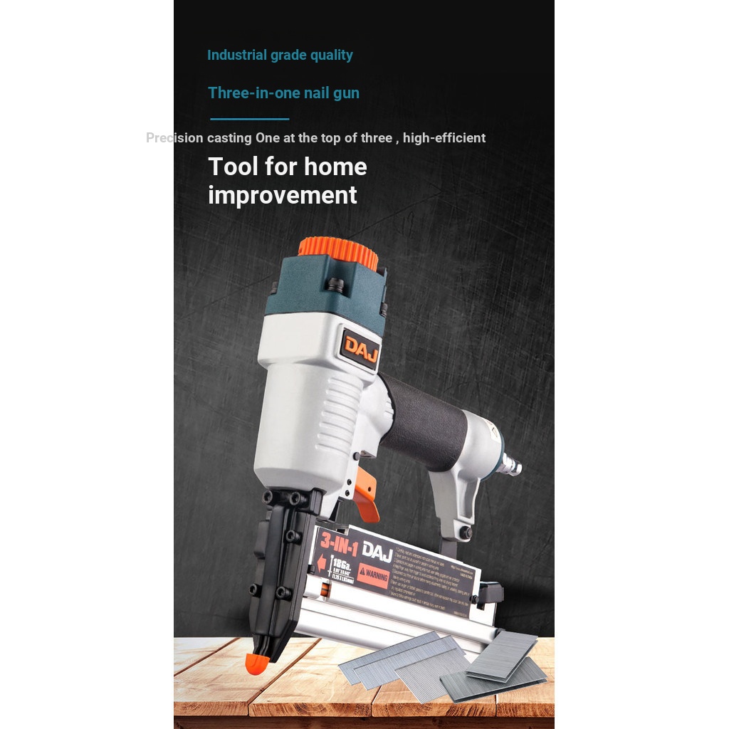Three-purpose Pneumatic Nail Gun F30 Pneumatic Nail Gun Straight Nail ...