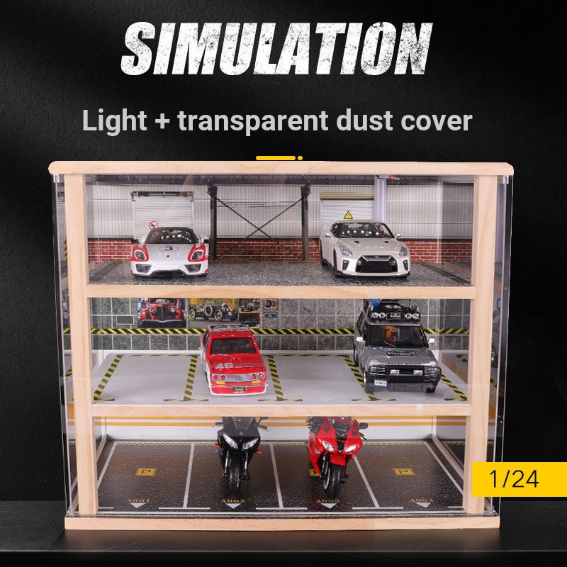 Shipment-1: 24 Car Model Parking Lot Model Simulation Underground ...