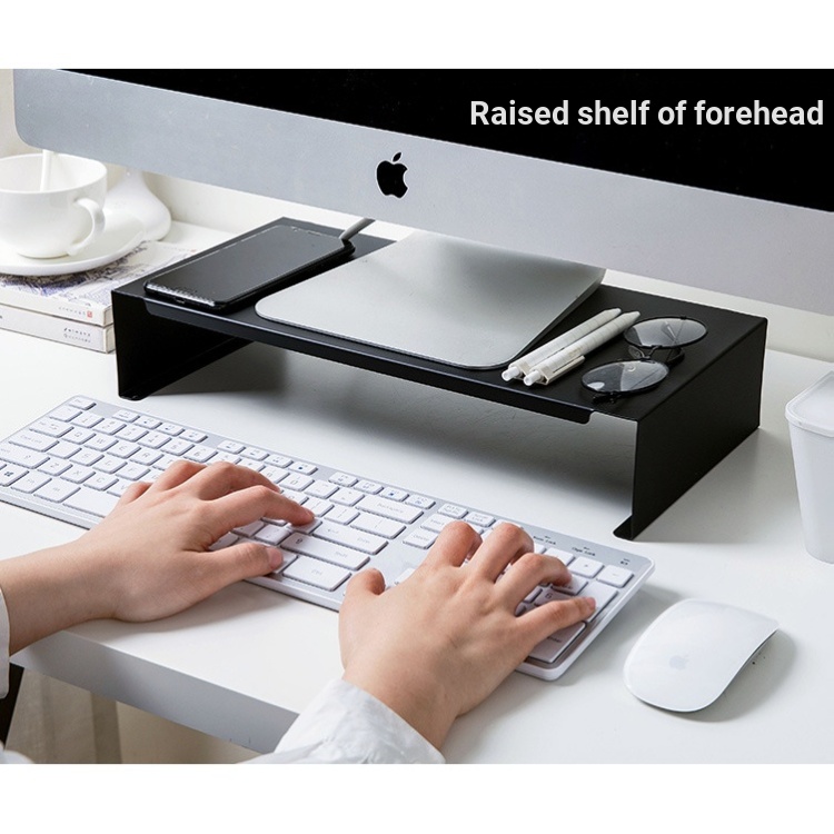 Monitor Elevator Rack Laptop Computer Elevator Rack with Drawer Double ...