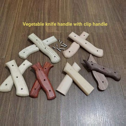 Beech Wood Knife Handle Solid Wood Old-fashioned Knife Handle ...