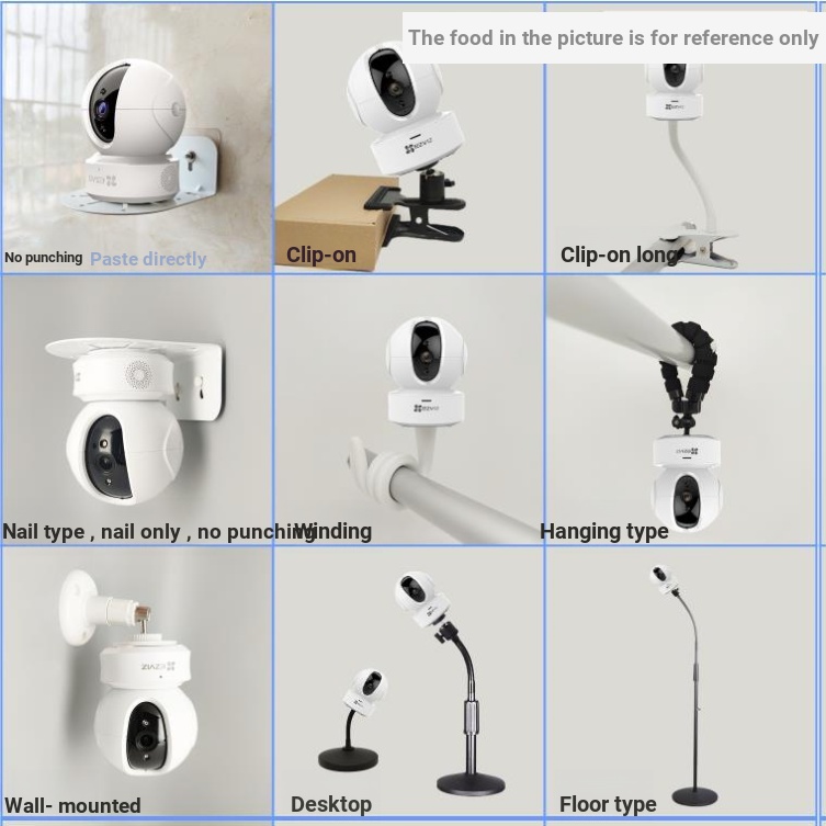 Ezviz camera camera Installation Fixing Bracket Base Ceiling Wall Clip ...