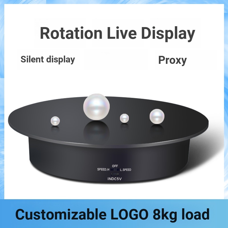 23.8cm Automatic Rotating Table Video Live Shooting Model Hand-Made ...
