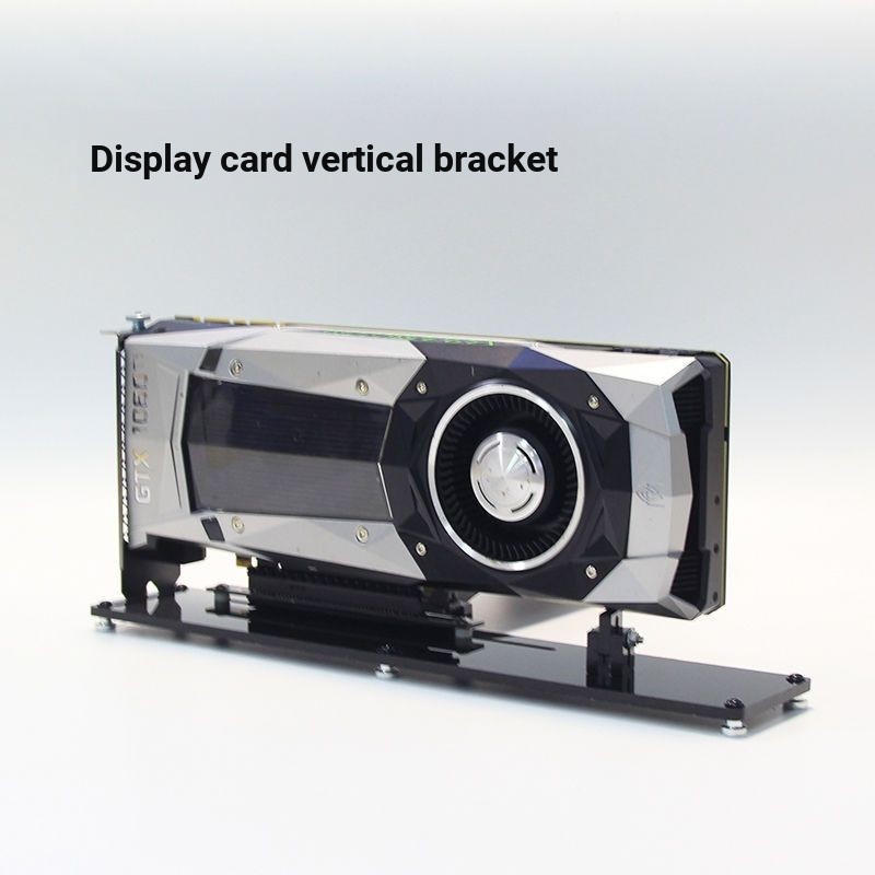 Graphics Card Stand Upright Steering Bracket PCI-E Conversion Extension ...