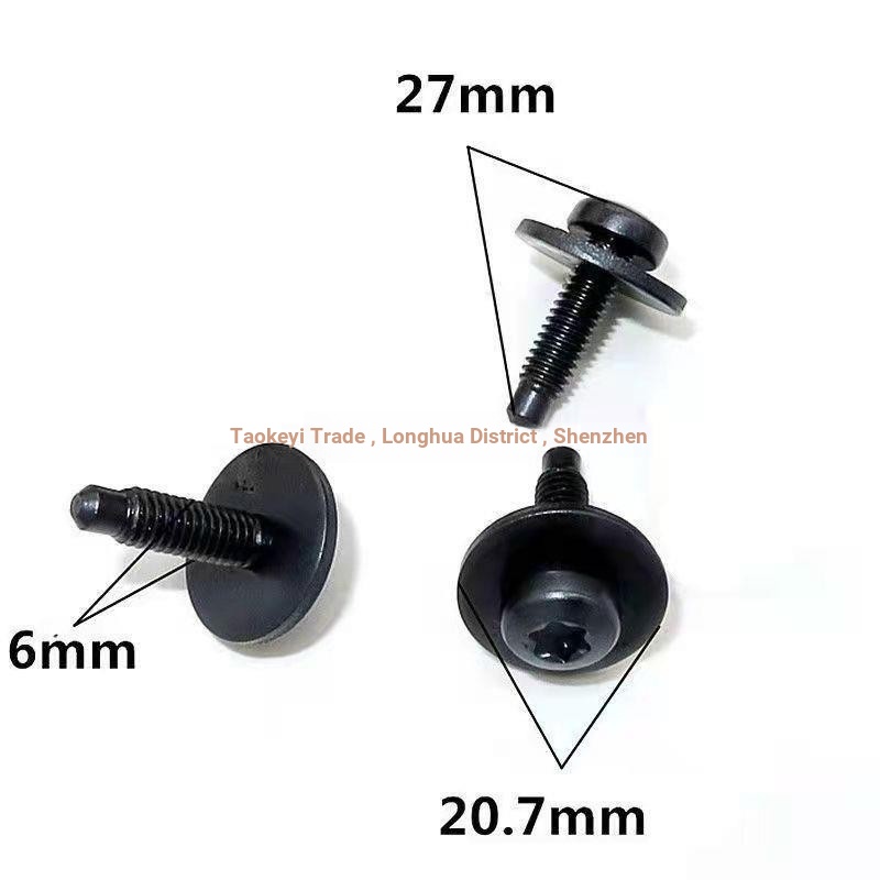 Audi Screws BMW BENZ Porsche Volkswagen Series Water Tank Frame Screws ...