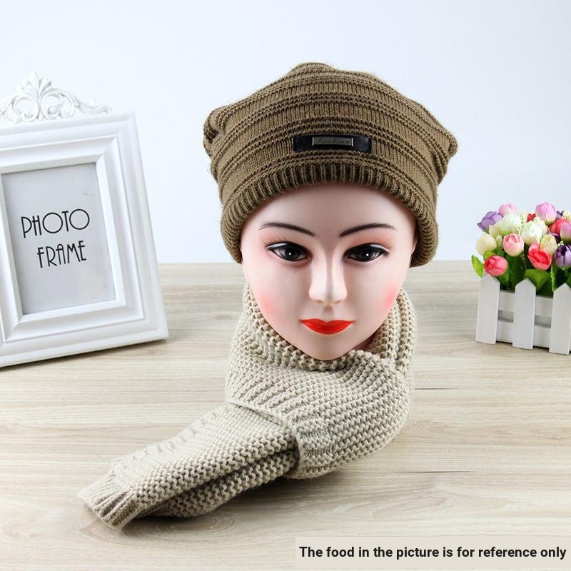 ((Plastic Model) Big Female Head Model Head/With Wig Wearing Hat Dummy ...