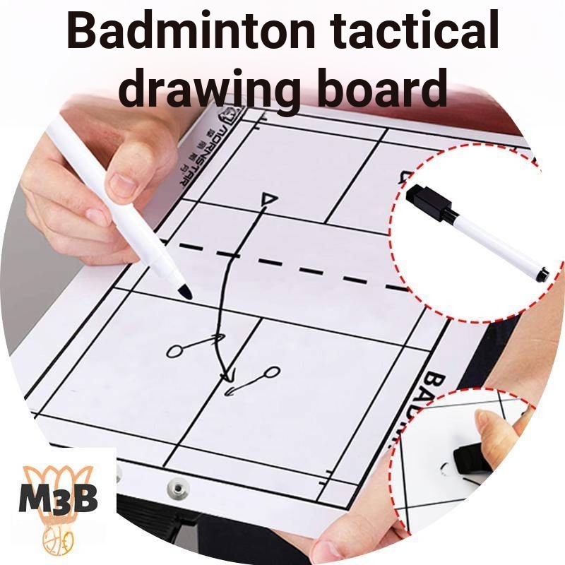 Badminton Tactical Board Training Board Badminton Whiteboard Blackboard ...