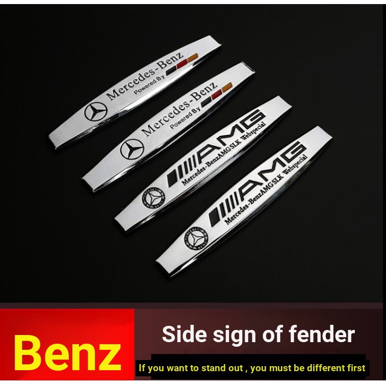 Suitable for Benz Benz Leaf Side Label Benz C-Class s-Class e-Class GLK ...