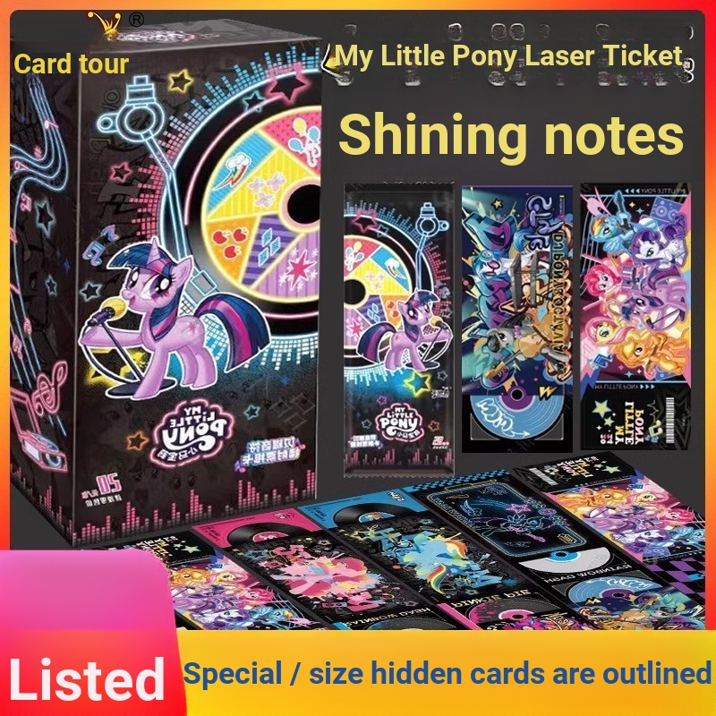 Card You My Little Pony Card Laser Ticket Stub Shining Note Series One ...