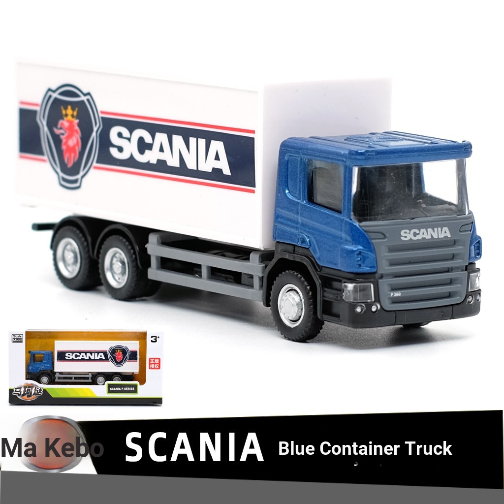 Yufeng RMZ CITY SCANIA Container Transporter Authorized Alloy Car Model ...