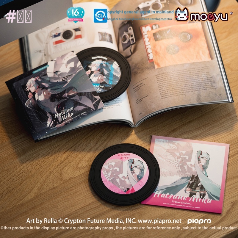 Moeyu Hatsune Miku 16th Anniversary Large Refrigerator Magnet | Shopee ...