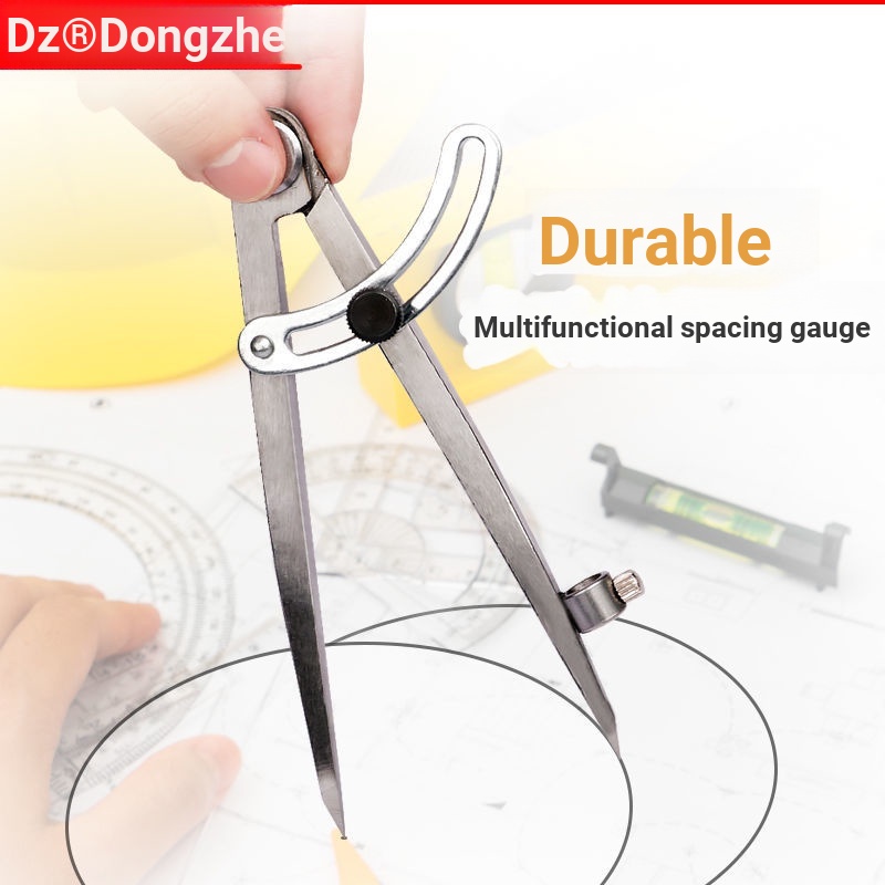 Overseas 150mm Multi-Function Scriber Flat Foot Spring Planning Planner ...
