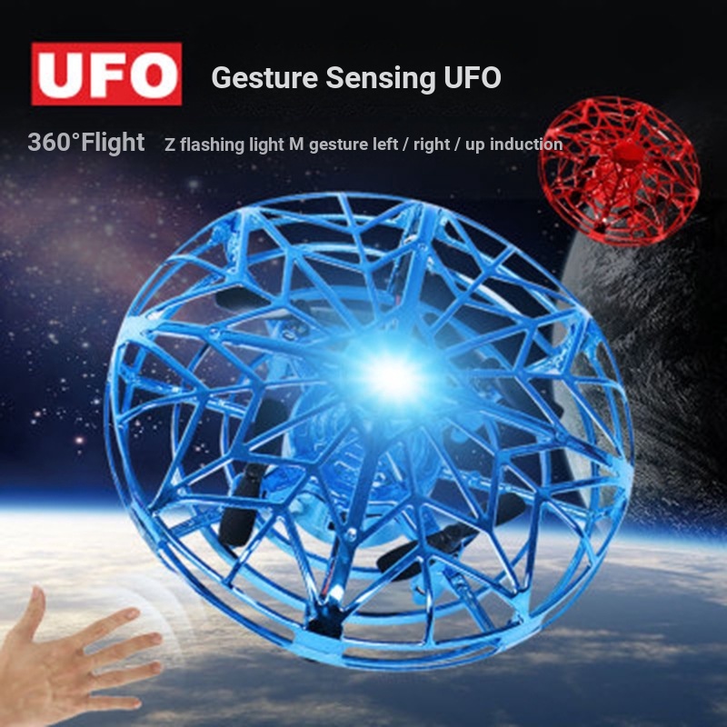 UFO Sensor Aircraft UFO Drone Children's Toys Gesture Sensor Aircraft ...