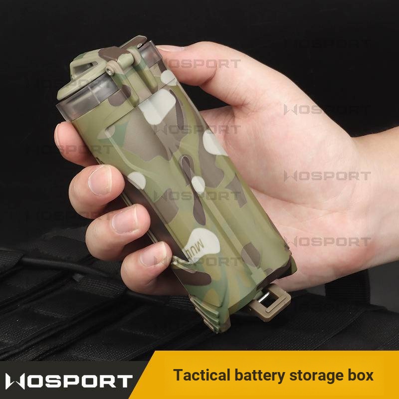 Multifunctional Tactical MOLLE Battery Box Hunting Outdoor Nylon ...