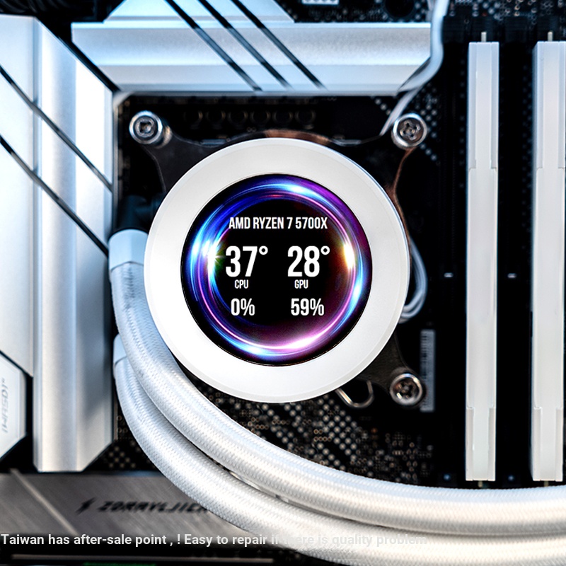 Round Screen IPS Display Radiator Drive-Free Aida64 Video ...