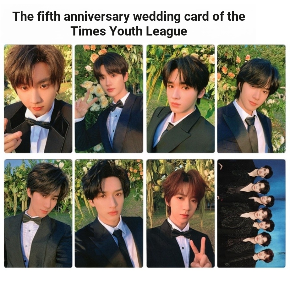 Times Youth League 5th Anniversary Wedding Card TNT 5th Anniversary ...