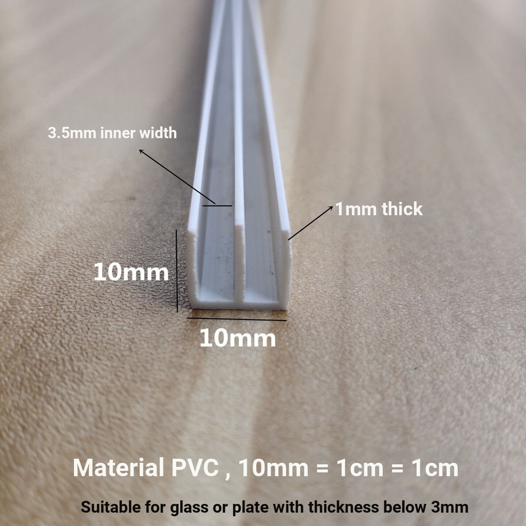 3mm Glass Sliding Door PVC Track Plastic Glass Sliding Door Track ...