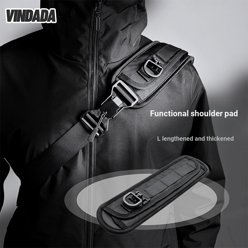 Functional Shoulder Bag Decompression Shoulder Pad Tactical Strap Pad ...