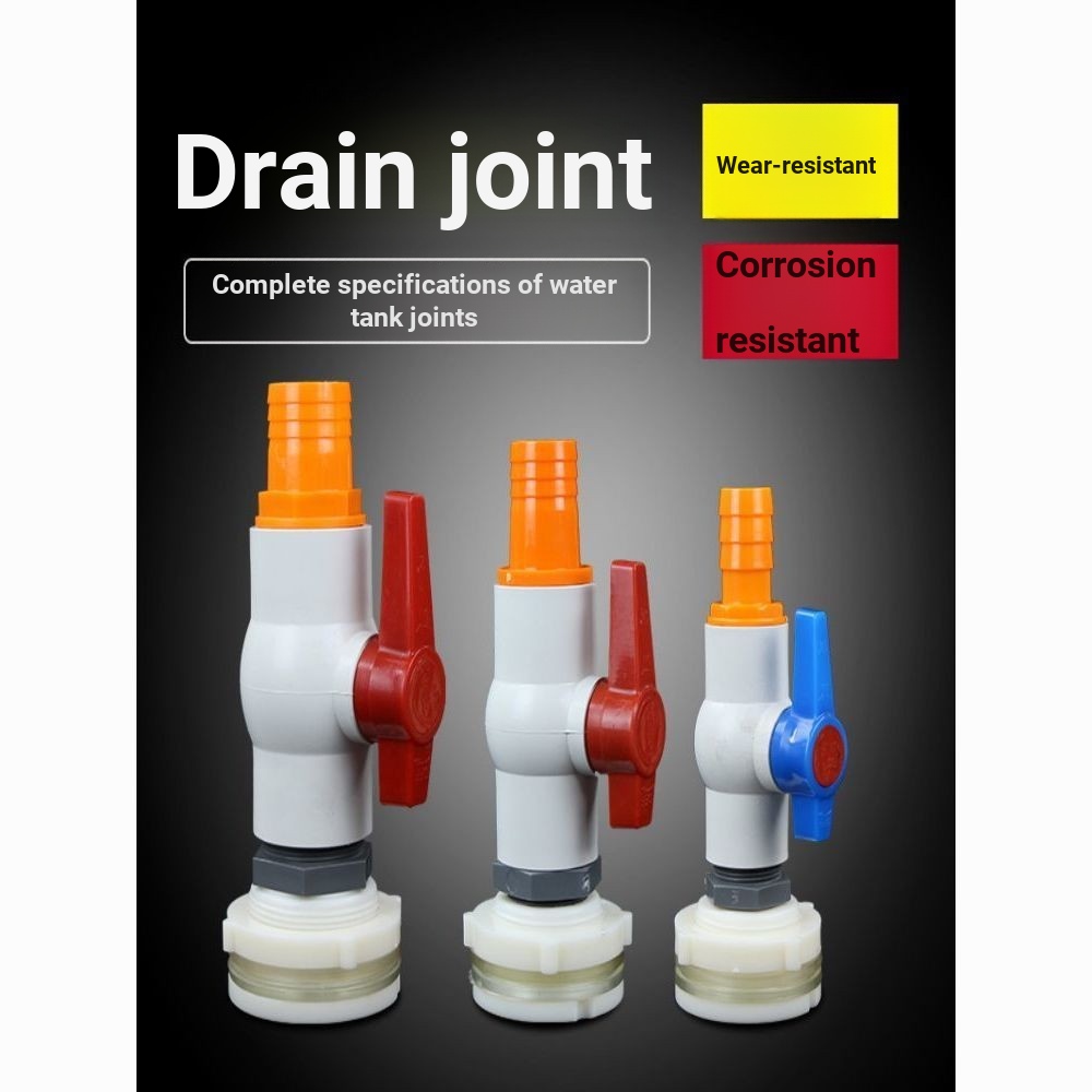 Fish Pond Joint Plastic Bucket Modified Drain Valve Drainage Switch ...