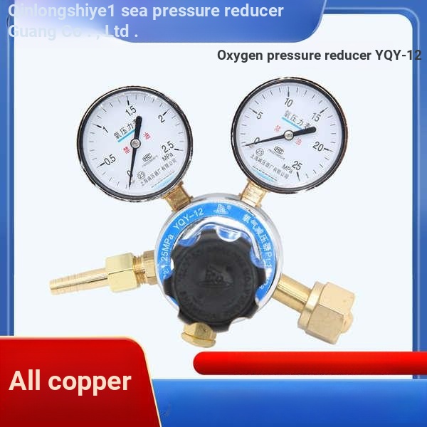 Yqy-12 Oxygen Pressure Reducer Cylinder Pressure Reducing Valve ...