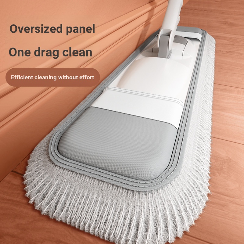 Flat Mop Large Dust Push Hotel Hospital Industrial Mop Large Mop Lazy ...