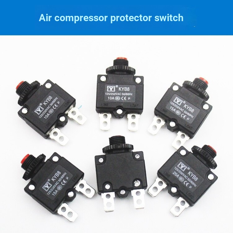 Air Compressor Accessories Single-Phase Motor Current Heat Overload ...