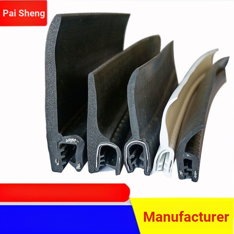 U-shaped Rubber Sealing Strip with Wings Vibration Sieve Anti-Collision ...