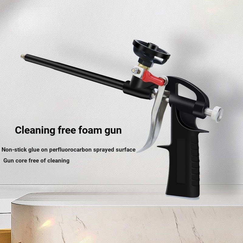 Foam Gun Foam Gun No-Clean Extension Door Joint Polyurethane Foam Gun ...