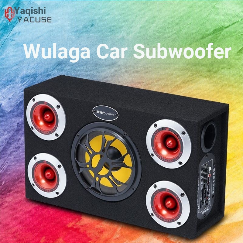 Car Subwoofer 12V Car Audio 24V Truck Household Speaker 220V Five ...