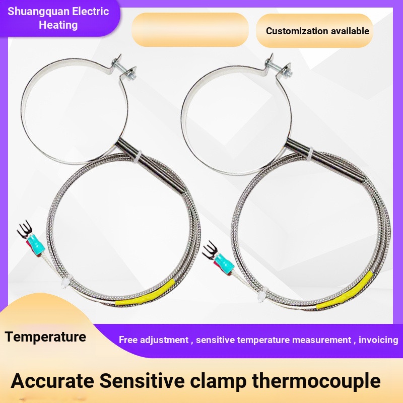 Injection Molding Machine Accessories K-Type Thermocouple Hoop Type ...